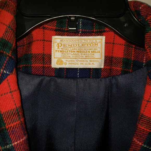 Pendleton | Jackets & Coats | Vintage Pendleton Plaid Manson Tartan ...